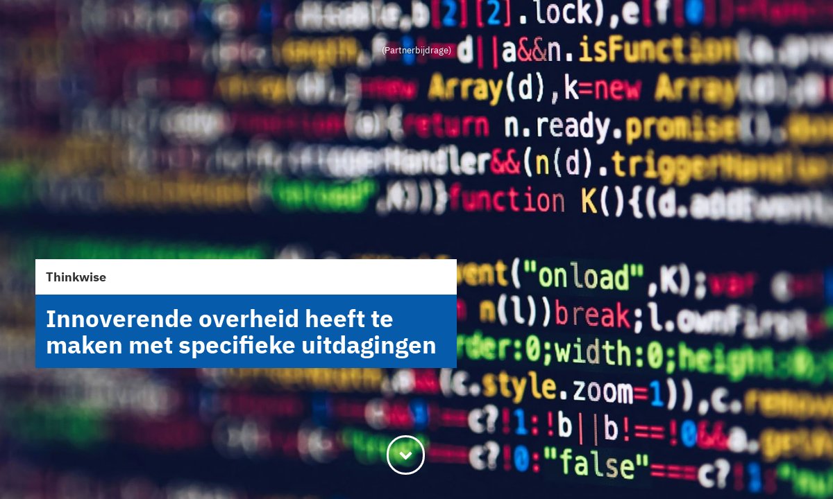 Cover - Overheid Special 2023